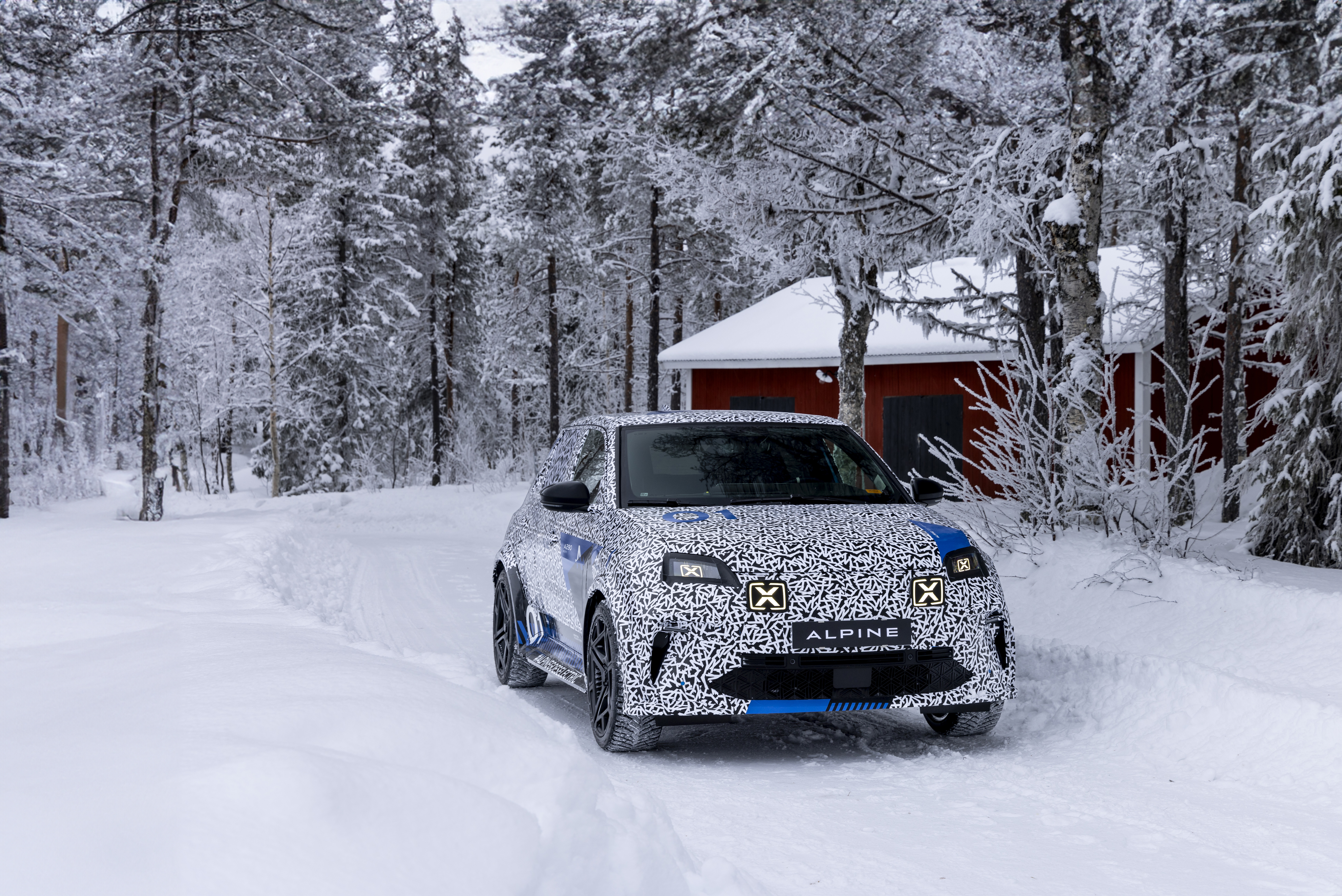 Alpine A290 Winter Testing