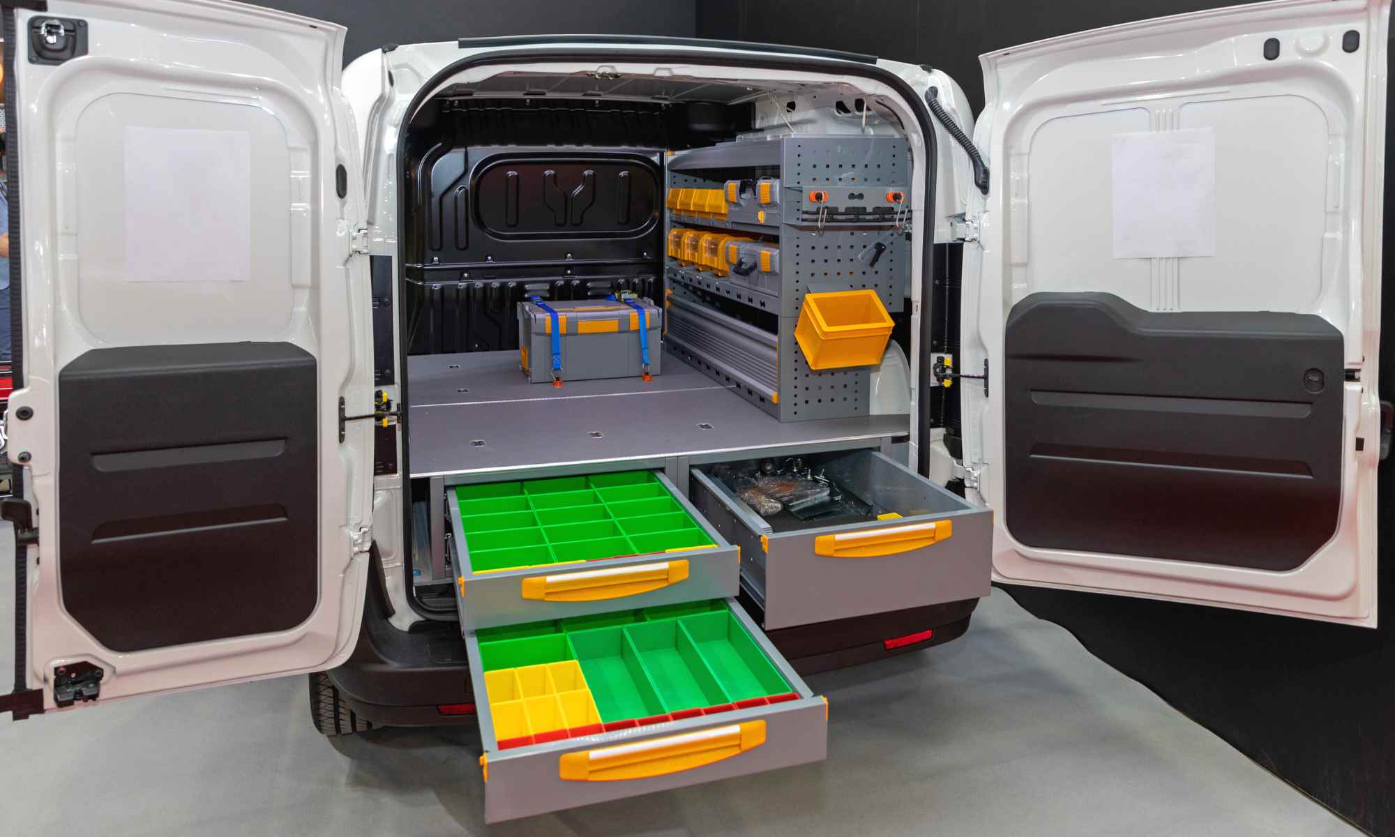 Maximise Space with Interior Storage for Work Vans - Anglo Scottish