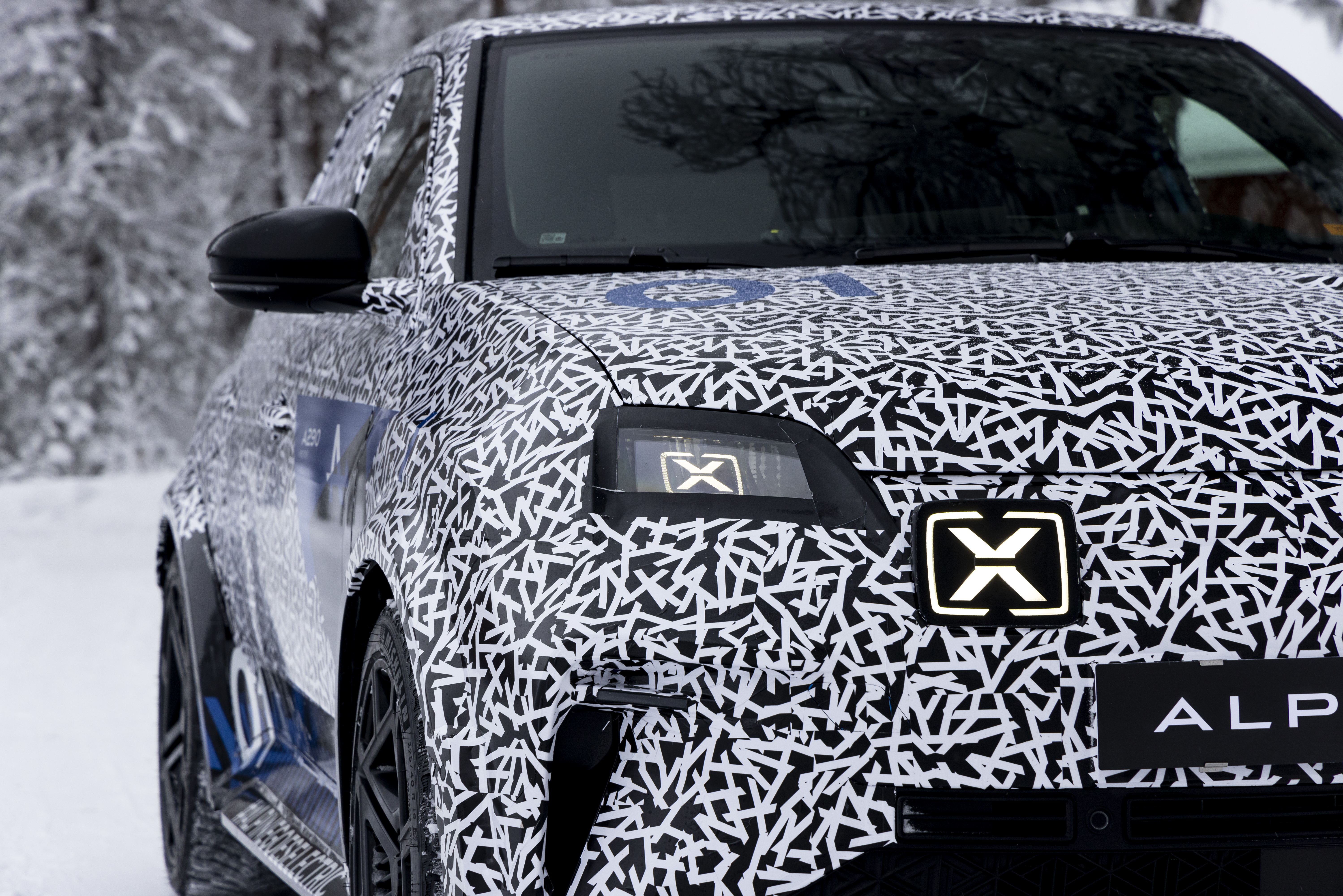 Alpine A290 Winter Testing